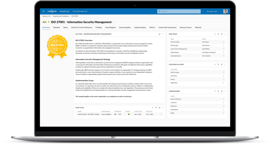 Organizational Compliance Management Software | Compliance Management ...