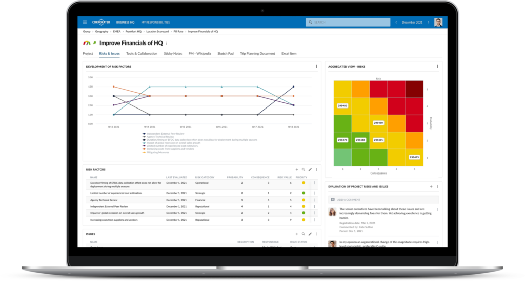 Project and Portfolio Risk Management Software | Risk Management ...