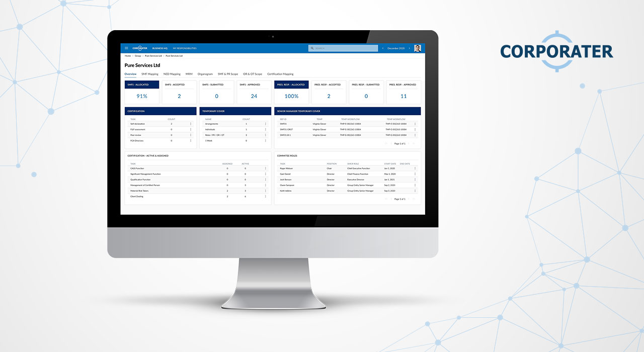 SMCR Software | Senior Managers and Certification Regime Software | Compliance Management ...