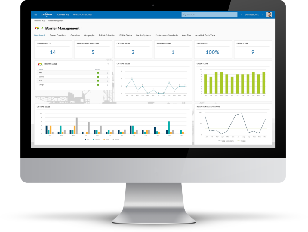 Barrier Management Software | Risk Management Solutions | Corporater