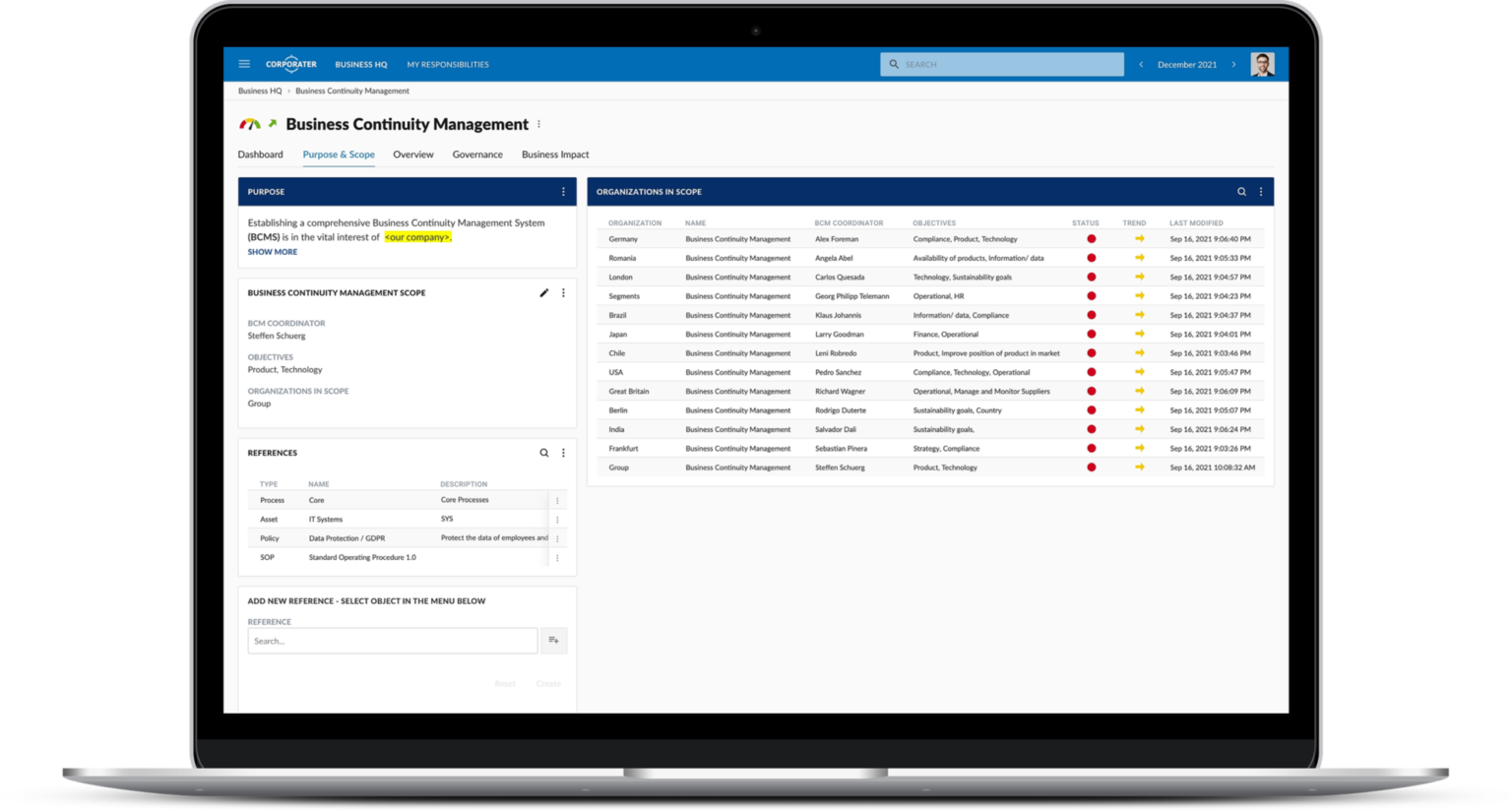 Business Continuity Management Software | BCM and Operational ...