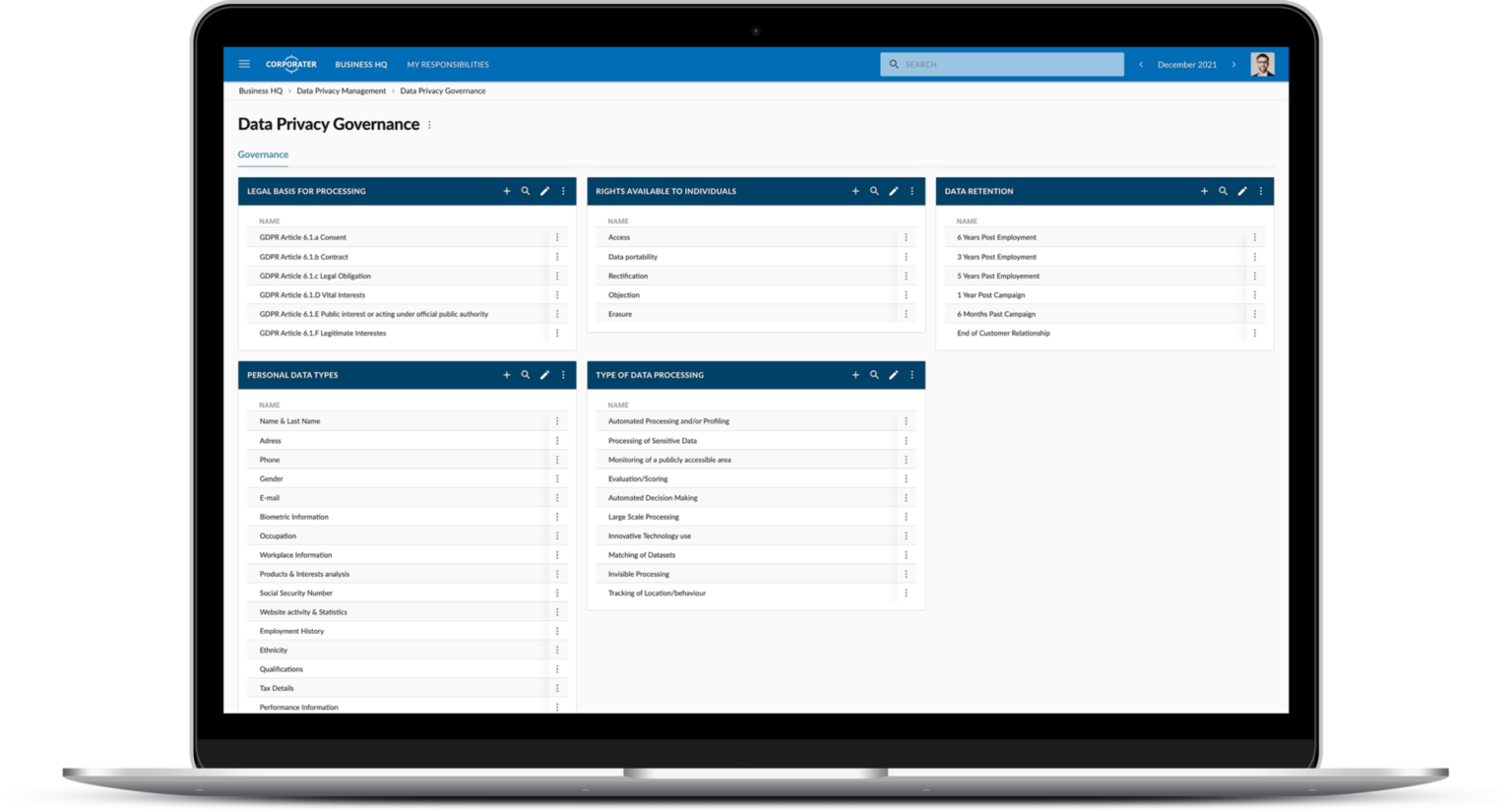 Data Privacy Management | Information Security Management Solutions ...