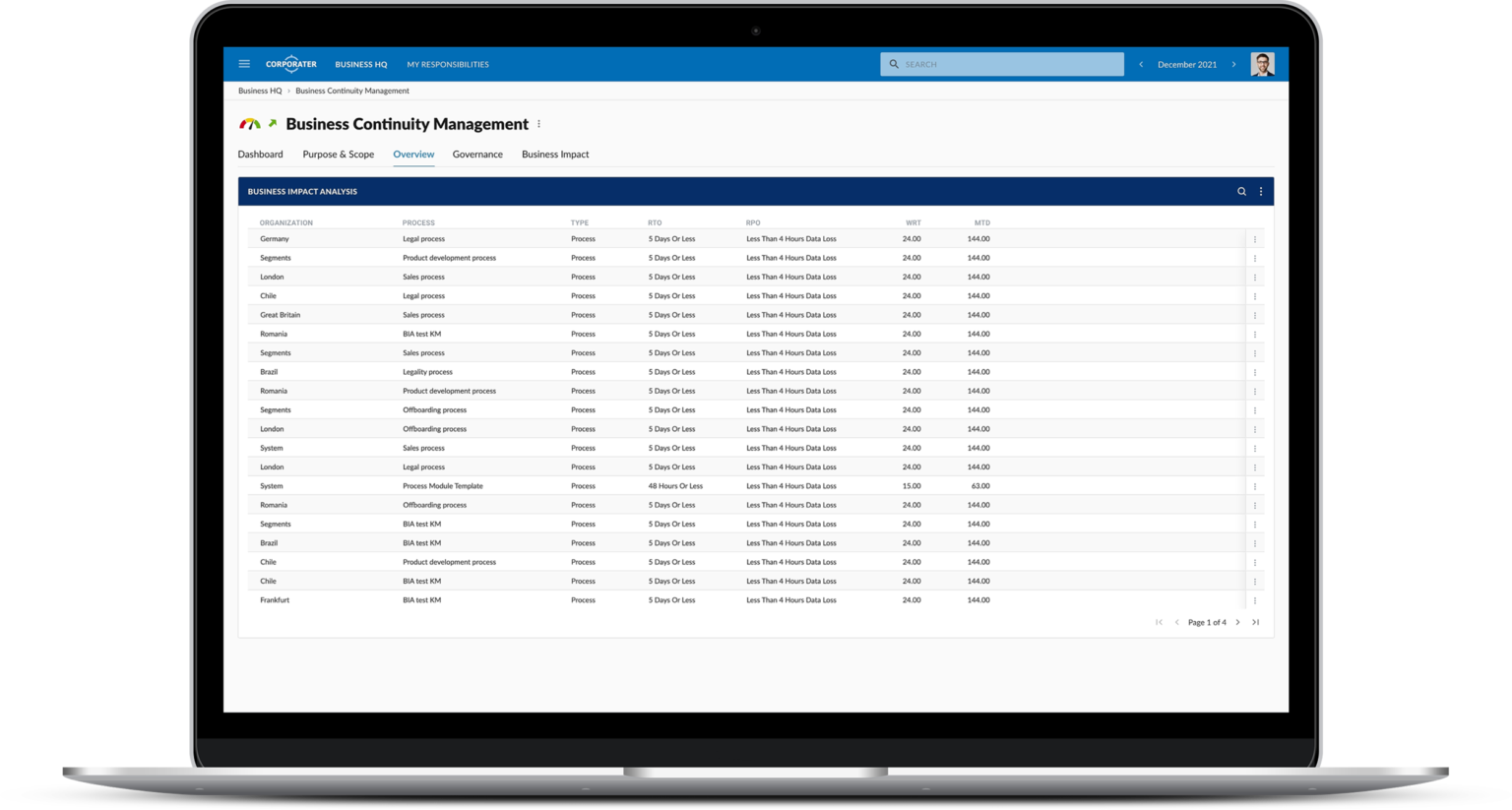 Business Continuity Management Software | BCM and Operational ...