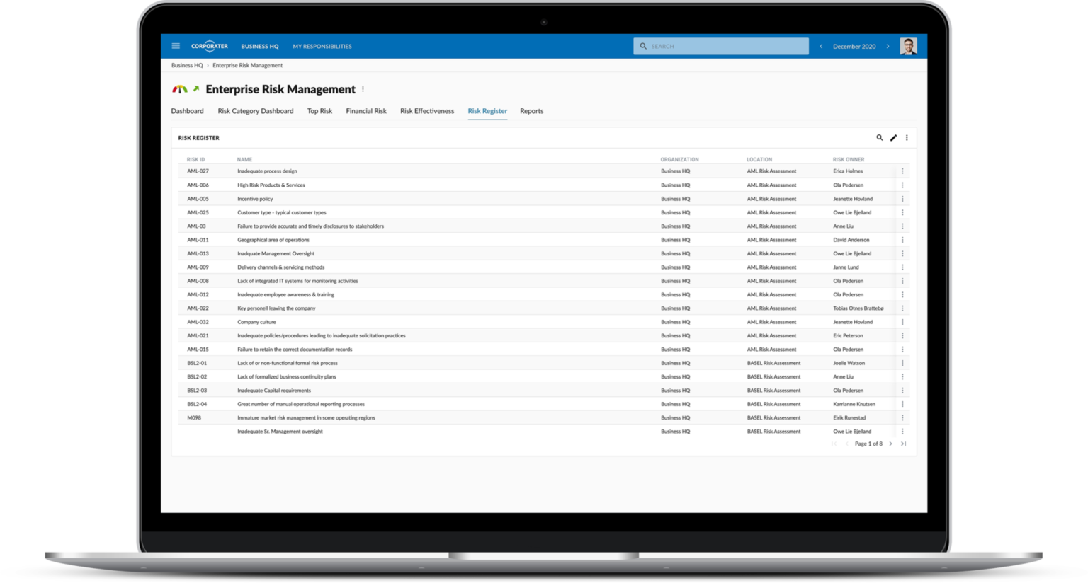 Enterprise Risk Management Software | ERM Software | Risk Management ...