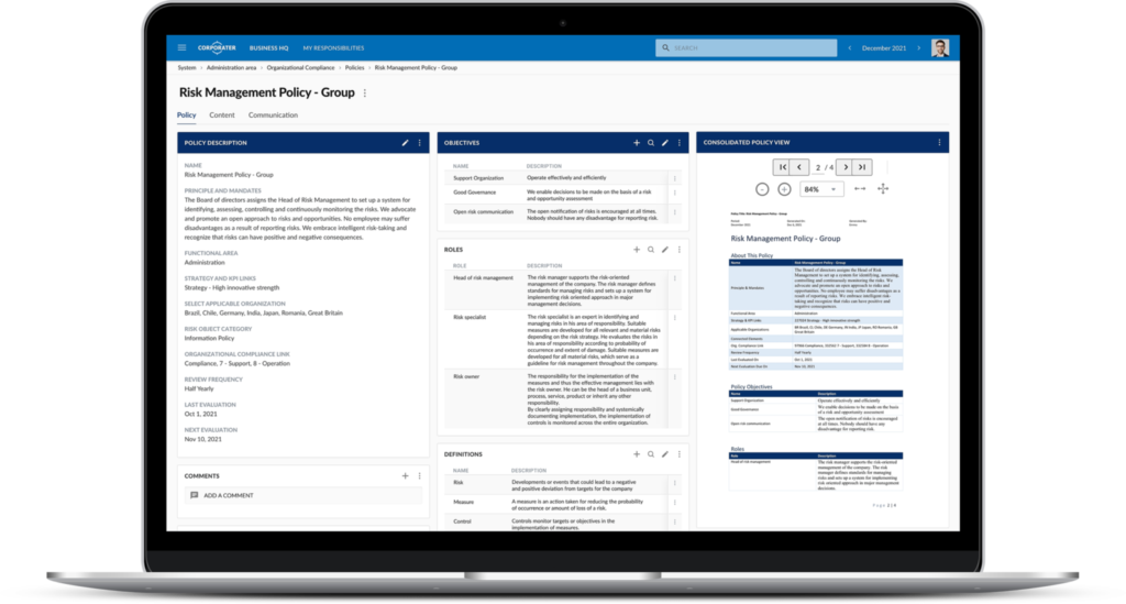 Integrated Risk Management Software | IRM Software | Risk Management ...