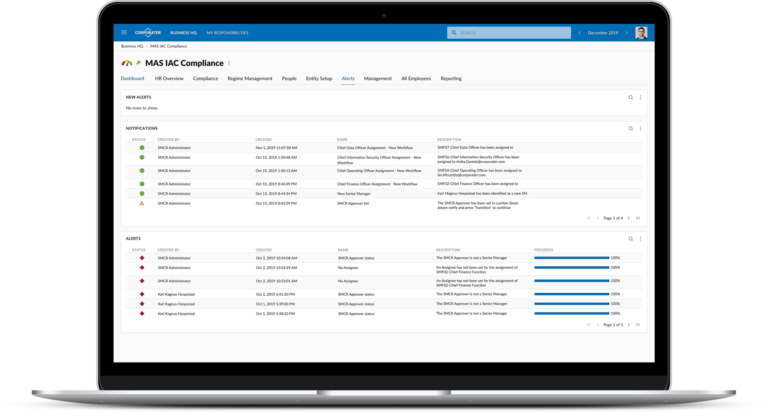 MAS IAC Software Solution | Compliance Management Solutions | Corporater