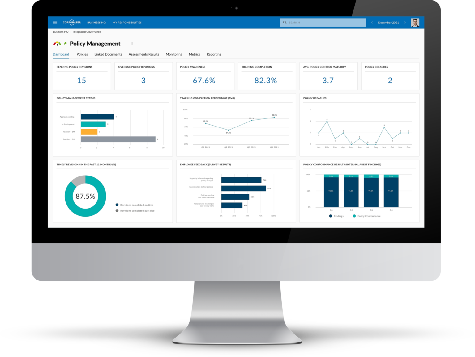 Policy Management Software | Compliance Management Solutions | Corporater