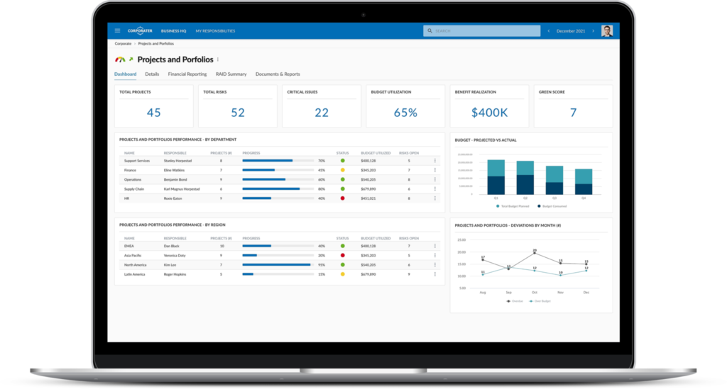 Portfolio Management Software | Project Portfolio Management Solutions ...