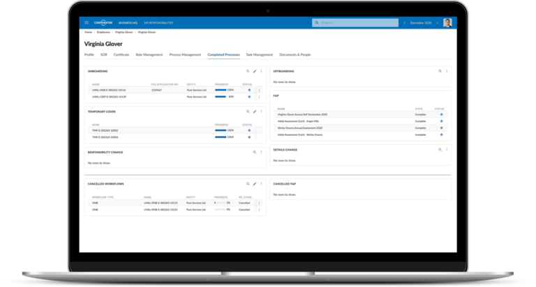 SMCR Software | Senior Managers and Certification Regime Software | Compliance Management ...