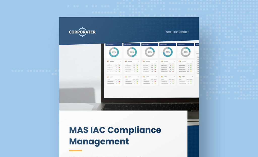 MAS IAC Software Solution | Compliance Management Solutions | Corporater