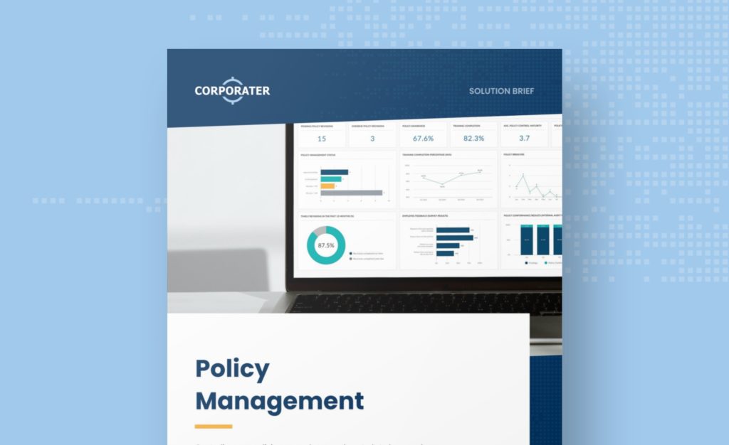 Policy Management Software | Compliance Management Solutions | Corporater
