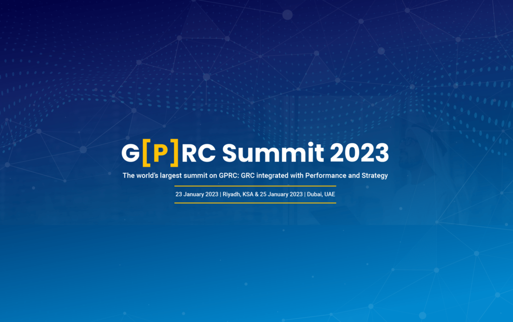 G(P)RC Summit 2023 - GRC integrated with Performance and Strategy ...