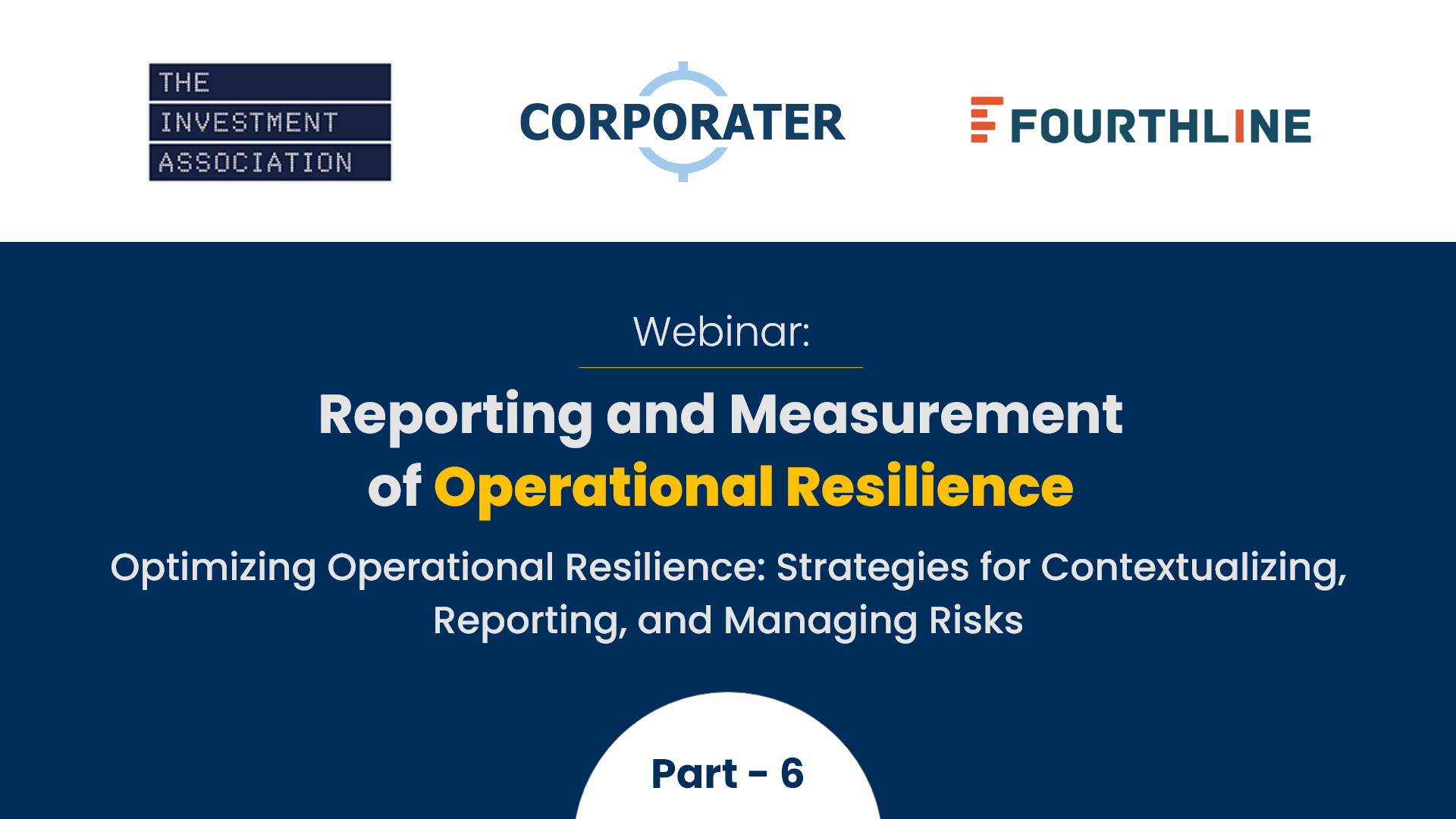 Optimizing Operational Resilience: Strategies for Contextualizing ...