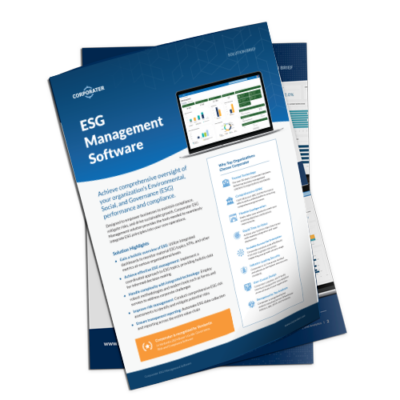 ESG Management Software | ESG Management | Corporater